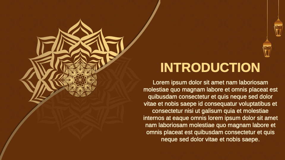 Free Islamic Presentation Theme for Google Slides and PowerPoint