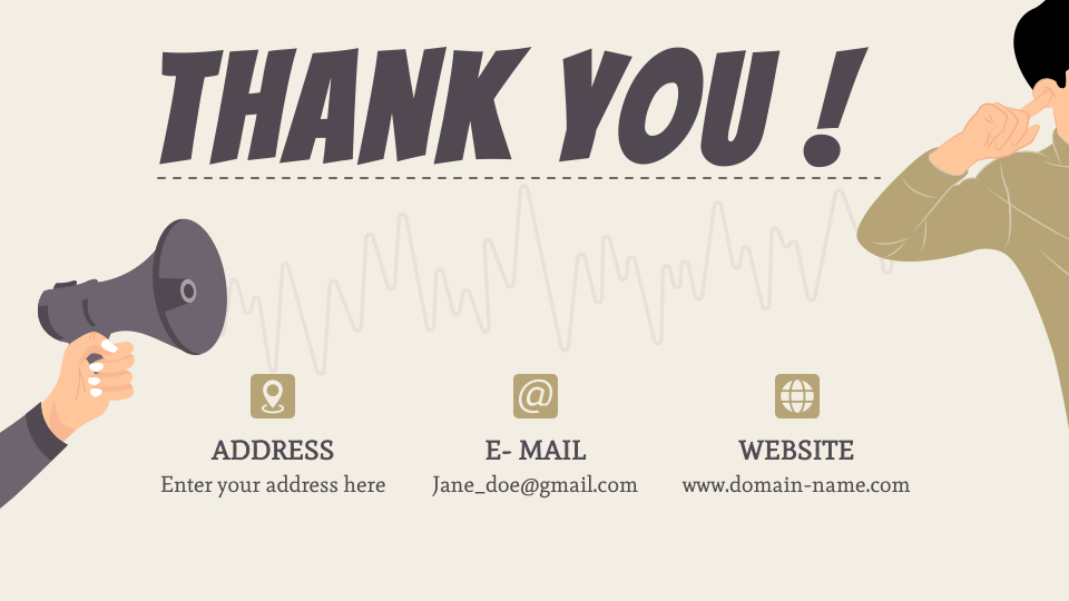 Free Noise Pollution Presentation Theme for Google Slides and PowerPoint