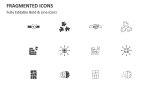 Fragmented Icons for Google Slides and PowerPoint