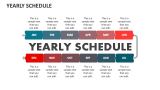 Yearly Schedule PowerPoint and Google Slides Template - PPT Slides