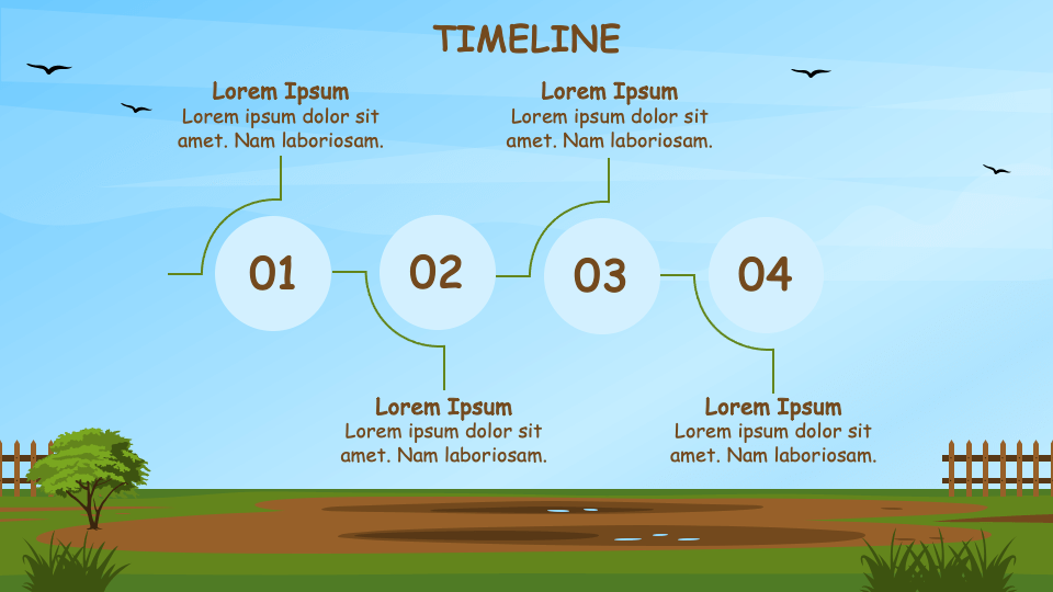 Village Presentation Theme for PowerPoint and Google Slides - PPT Slides