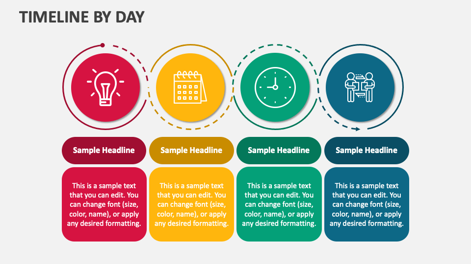Timeline By Day PowerPoint and Google Slides Template - PPT Slides