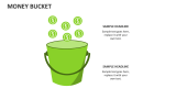 Money Bucket PowerPoint and Google Slides Template - PPT Slides