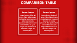 Red Background Presentation Theme for PowerPoint and Google Slides ...