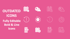 Outdated Icons for PowerPoint and Google Slides - PPT Slides