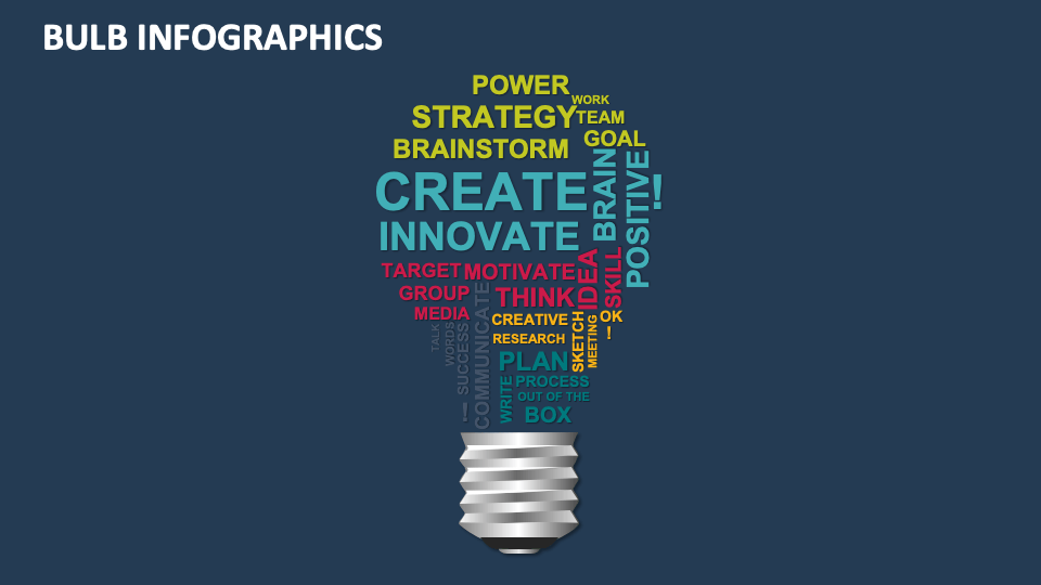Bulb Infographics Template for PowerPoint and Google Slides - PPT Slides