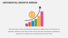 exponential growth arrow