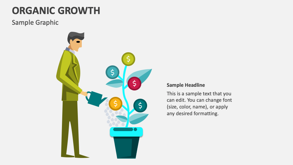 Organic Growth PowerPoint and Google Slides Template - PPT Slides
