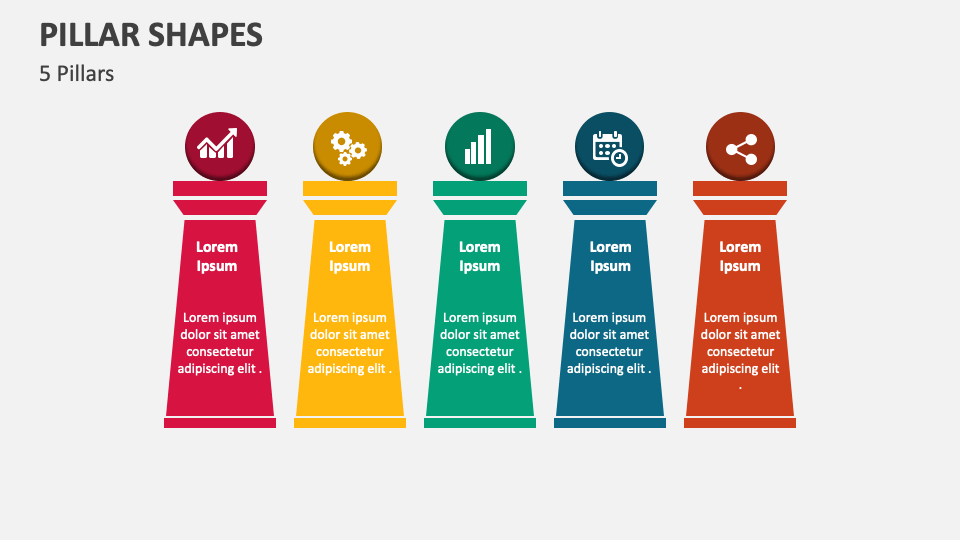 Pillar Shapes Template for PowerPoint and Google Slides - PPT Slides