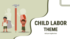 Free Child Labor Presentation Theme for PowerPoint and Google Slides ...