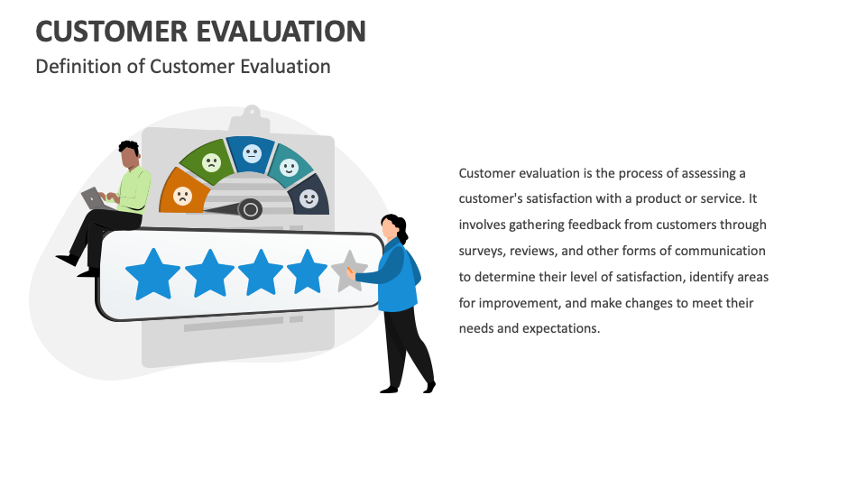 Customer Evaluation PowerPoint and Google Slides Template - PPT Slides