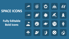 Space Icons for Google Slides and PowerPoint