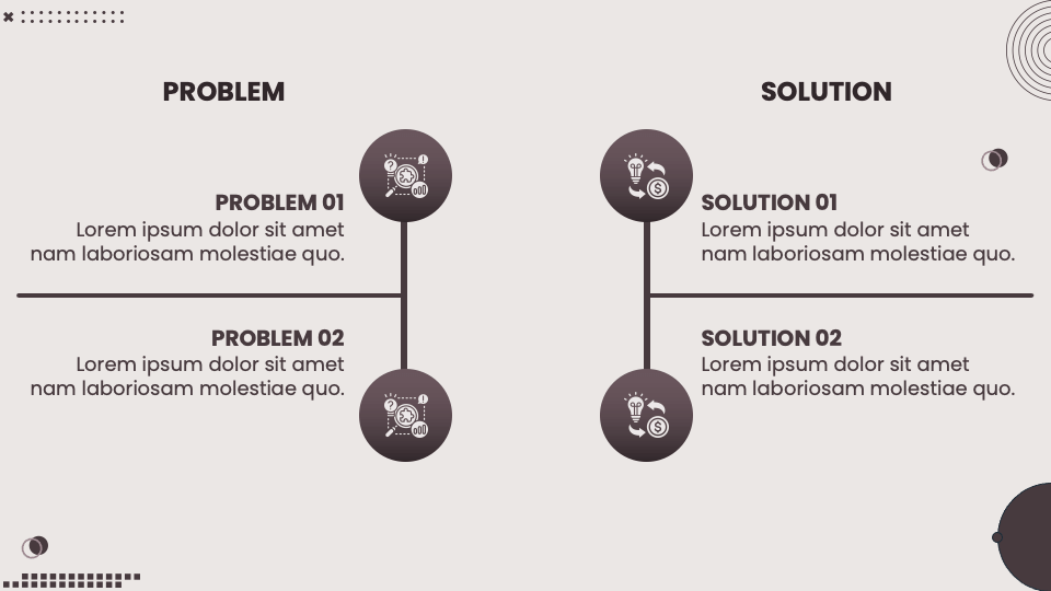 Problem Solution Slides for Google Slides and PowerPoint - PPT Slides