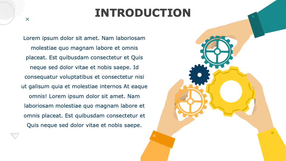 Free Teamwork Presentation Theme for Google Slides and PowerPoint