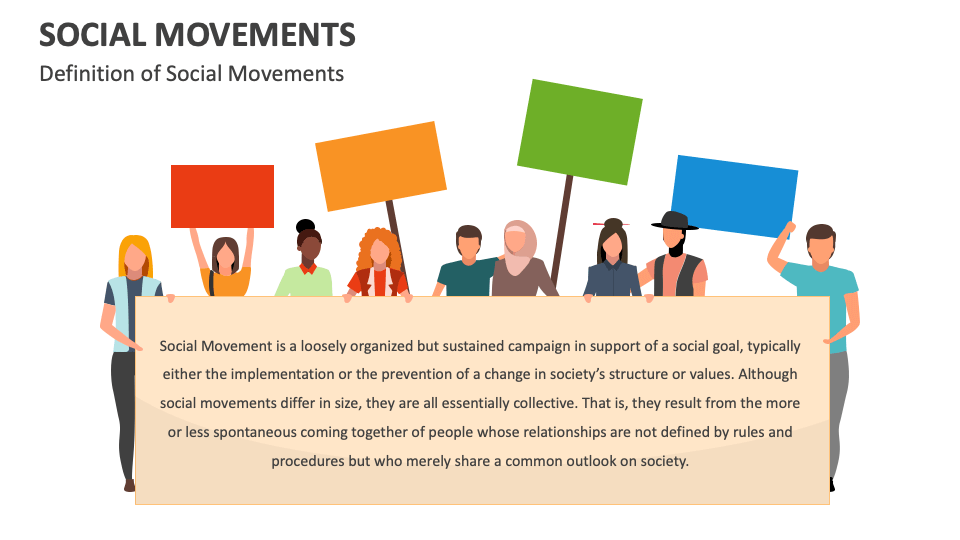 Social Movements PowerPoint and Google Slides Template - PPT Slides
