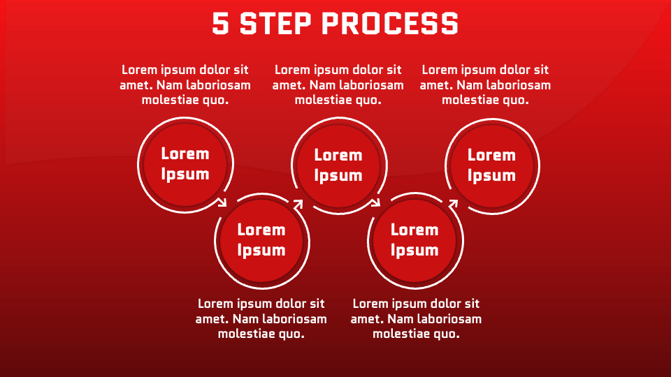 Red Background Presentation Theme for PowerPoint and Google Slides ...