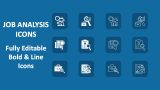 Job Analysis Icons for Google Slides and PowerPoint
