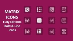 Matrix Icons for Google Slides and PowerPoint