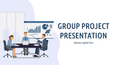 Group Project Presentation for PowerPoint and Google Slides - PPT Slides