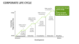 Corporate Life Cycle PowerPoint and Google Slides Template - PPT Slides