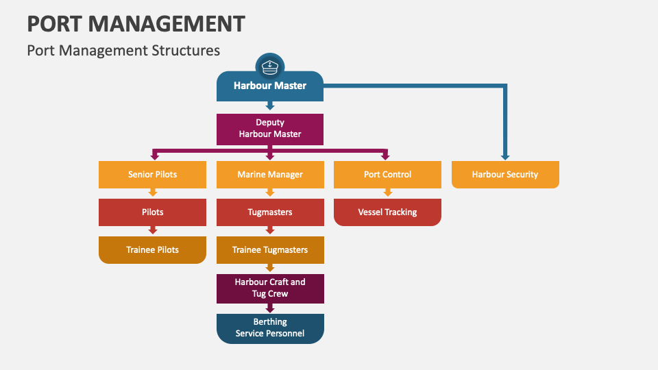 Port Management PowerPoint and Google Slides Template - PPT Slides