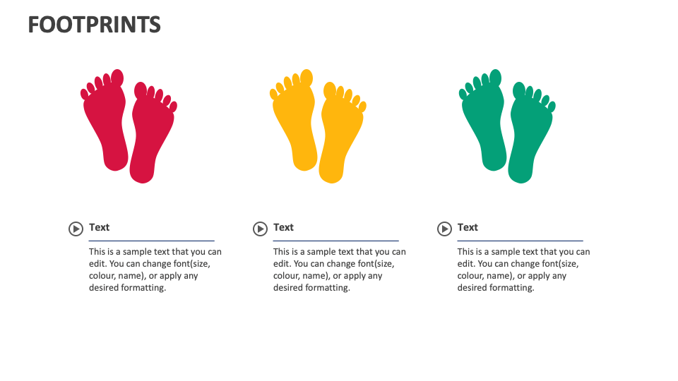 Footprints Template for PowerPoint and Google Slides - PPT Slides