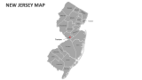 New Jersey Map for Google Slides and PowerPoint - PPT Slides