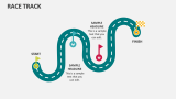 Race Track PowerPoint and Google Slides Template - PPT Slides