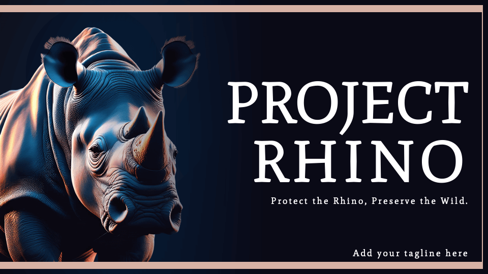 Free - Project Rhino Template for Google Slides and PowerPoint - PPT Slides