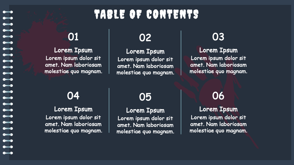 Horror Story Presentation Theme for PowerPoint and Google Slides - PPT ...