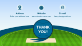 Cricket Stadium Background Presentation Theme for PowerPoint and Google ...