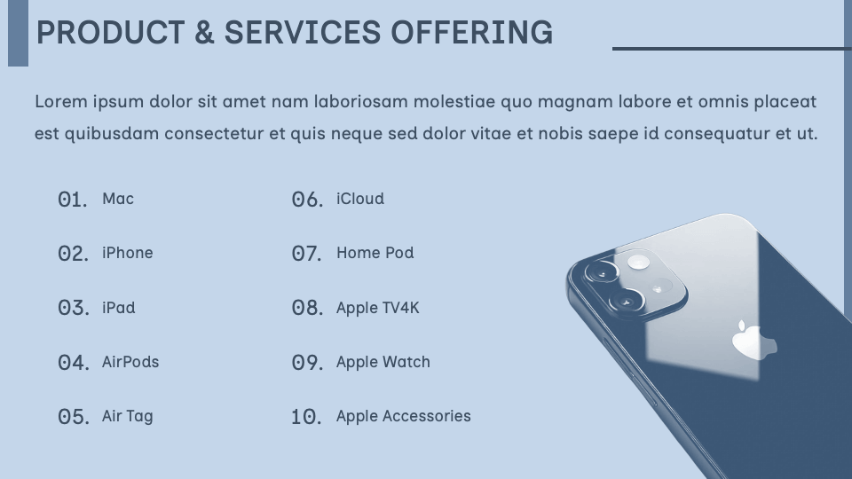 Free - Apple Case Study Template for Google Slides and PowerPoint - PPT ...