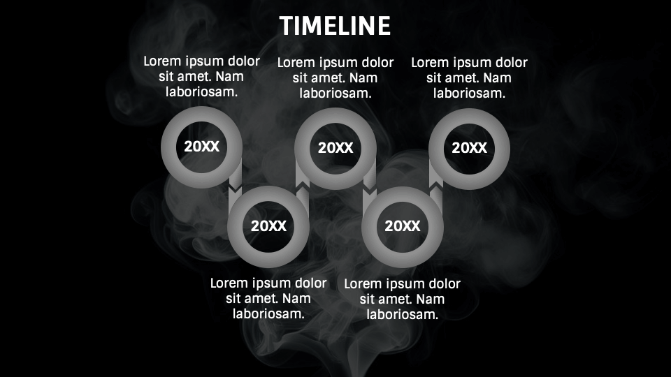 Free Smoky Background Presentation Theme for Google Slides and PowerPoint