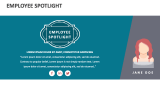 Employee Spotlight Template for PowerPoint and Google Slides - PPT Slides