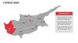 Cyprus Map for Google Slides and PowerPoint - PPT Slides