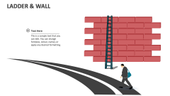 Ladder and Wall Template for PowerPoint and Google Slides - PPT Slides