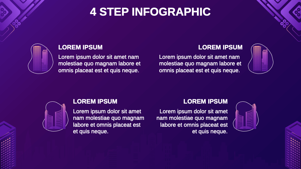 Free City Skyline Presentation Theme for Google Slides and PowerPoint