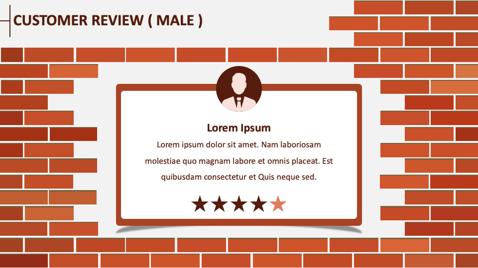 Brick Wall Presentation Theme for PowerPoint and Google Slides - PPT Slides