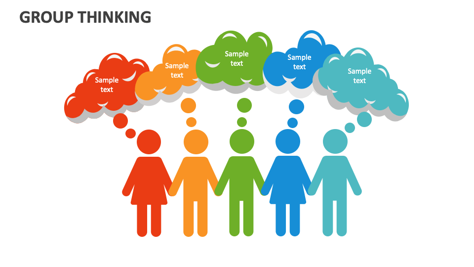 Group Thinking Template for PowerPoint and Google Slides - PPT Slides