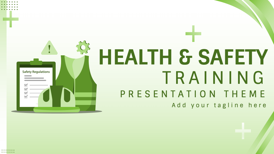 Health and Safety Training Template for Google Slides and PowerPoint ...