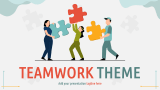 Free Teamwork Theme for Google Slides and PowerPoint