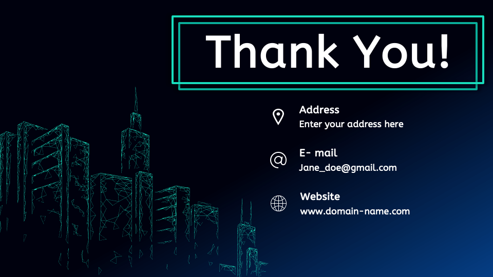 Free Smart City Presentation Theme for Google Slides and PowerPoint