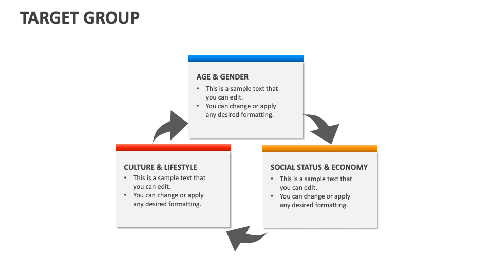 Target Group Template for PowerPoint and Google Slides - PPT Slides