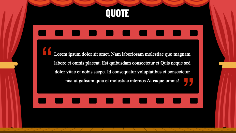 Free Theater Presentation Theme for PowerPoint and Google Slides - PPT ...