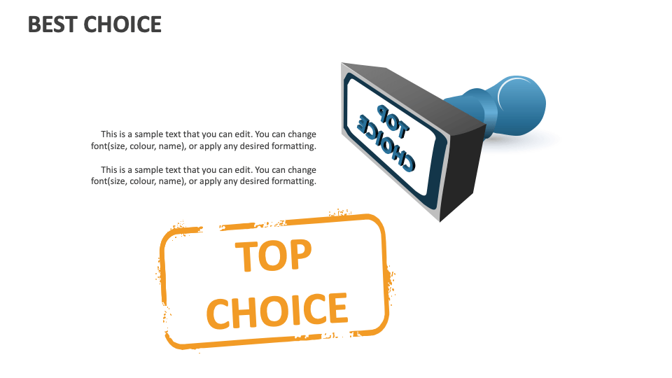Best Choice Template for PowerPoint and Google Slides - PPT Slides