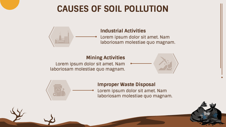 Free Soil Pollution Theme for Google Slides and PowerPoint