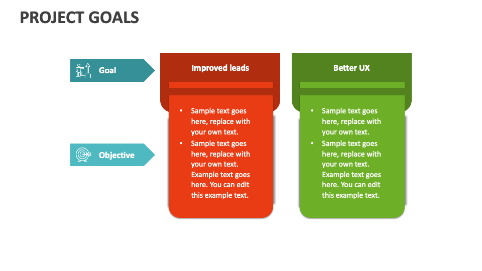 Project Goals PowerPoint and Google Slides Template - PPT Slides