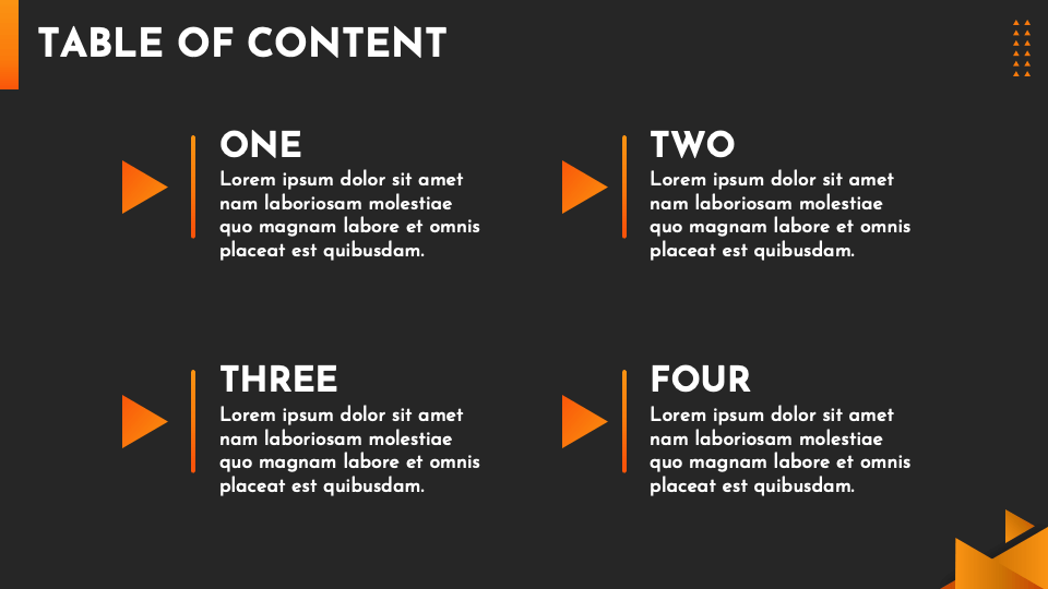 Modern Orange Presentation Theme for Google Slides and PowerPoint