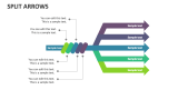Split Arrows Template for PowerPoint and Google Slides - PPT Slides