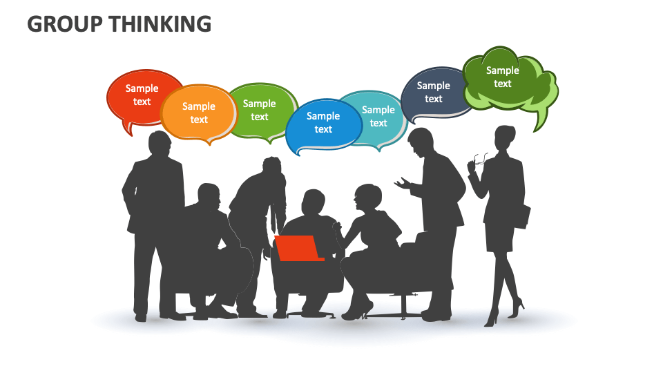 Group Thinking Template for PowerPoint and Google Slides - PPT Slides